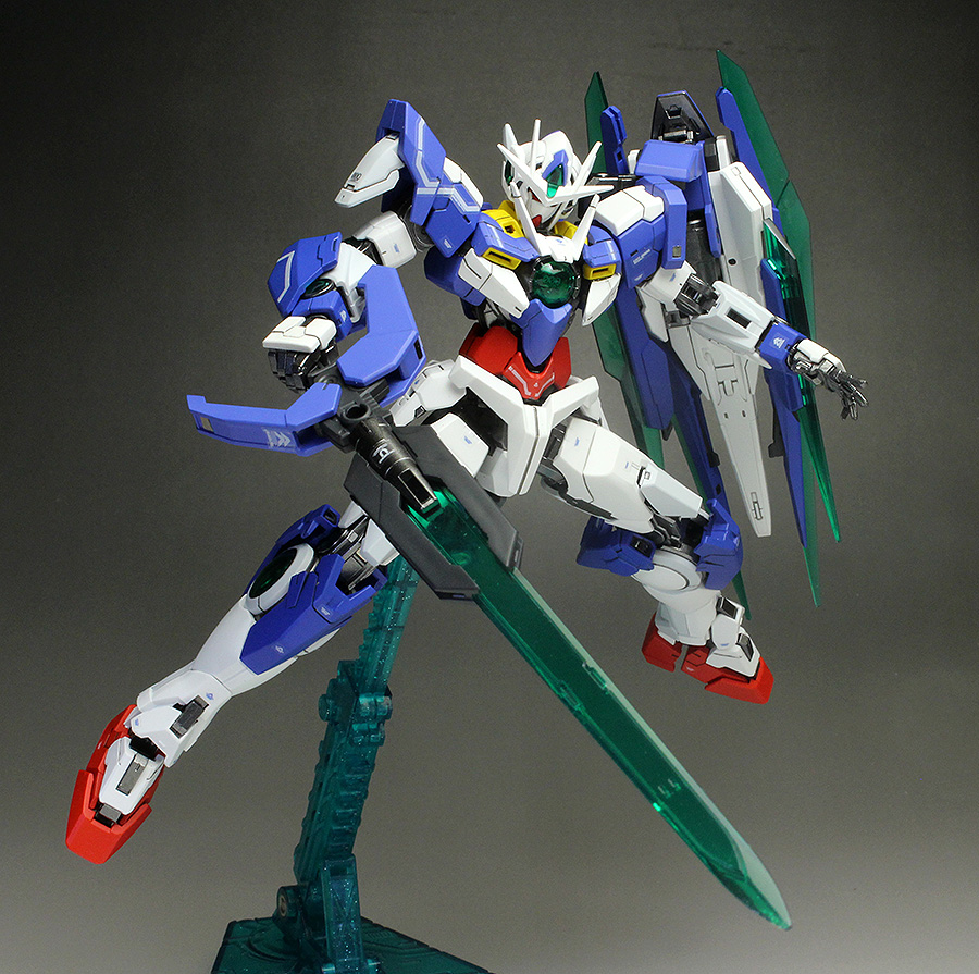 Painted Build: RG 1/144 00 Quanta [Detailed]