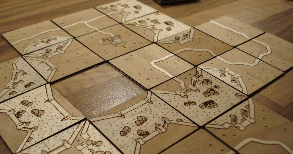 Project #51 Carcassonne Tile Game