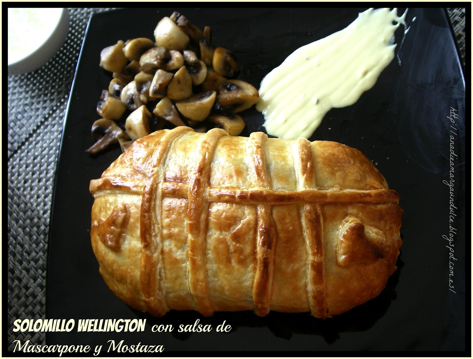SOLOMILLO WELLINGTON CON SALSA DE MASCARPONE Y MOSTAZA... Quinto ...