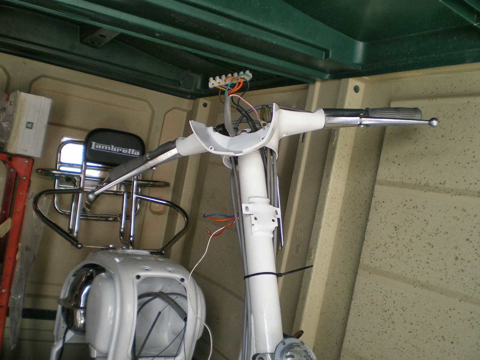 Bryans Lambretta Blog: Handlebars, Kickstart etc