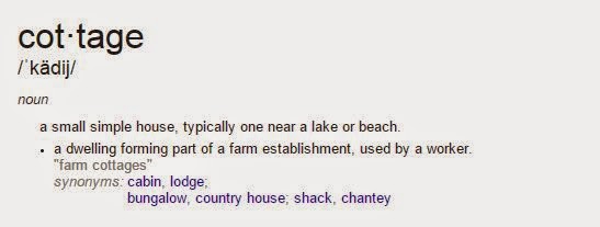 Cottage or Cabin? What is the difference to you?