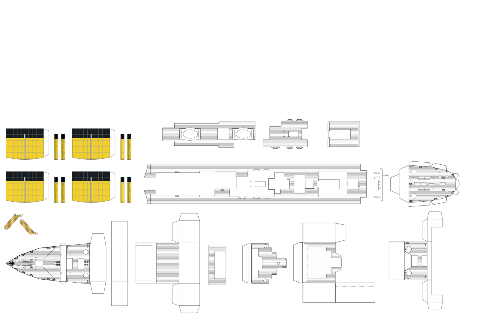 Titanic Para Imprimir E Montar - RETOEDU