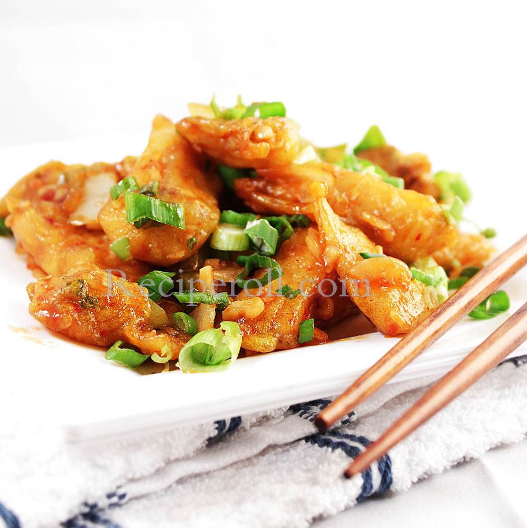 Indo Chinese Chilli Fish | Appetizer With Fish Fillets