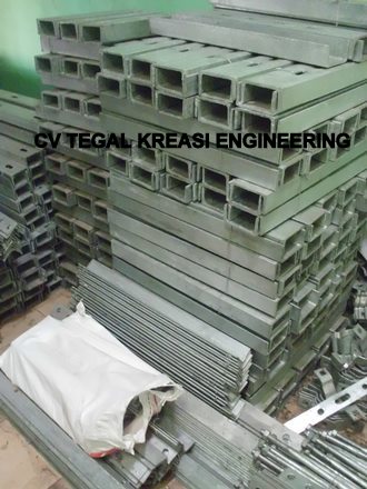 Bracket Listrik PLN dan Telkom : cross arm murah pln