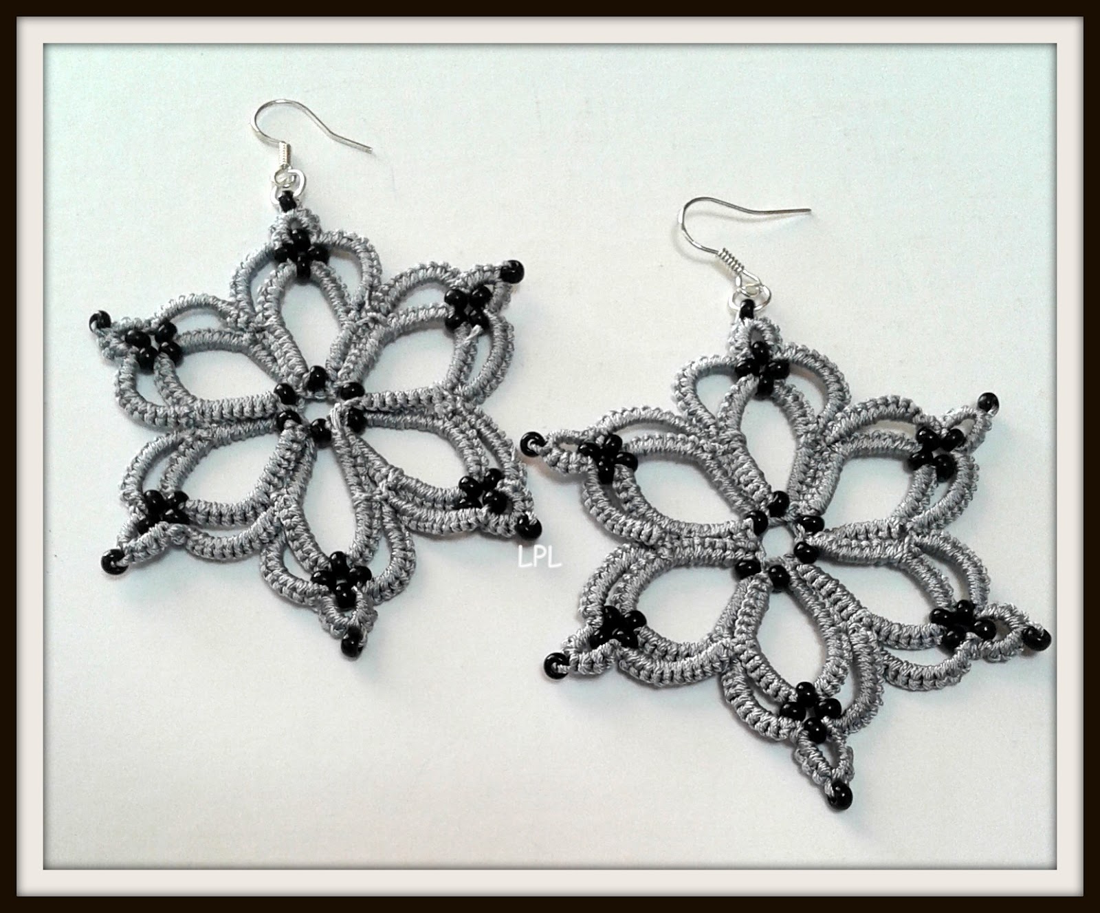 BEADS and GEMS : Κοσμηματα απο δαντελα - Φριβολιτε - Tatting lace ...