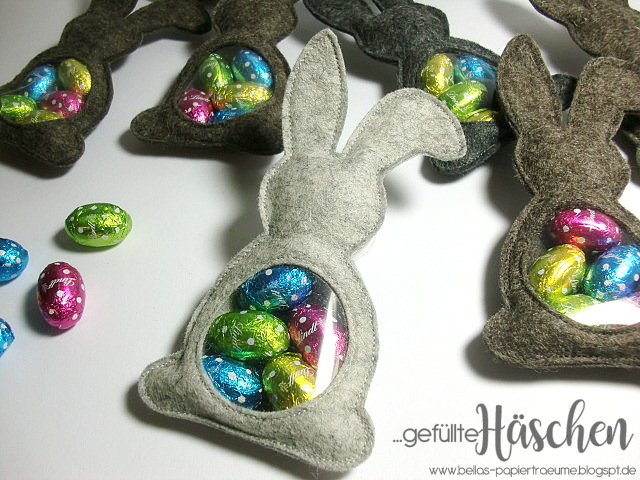 {Bellas} Papierträume: Gefüllte Häschen