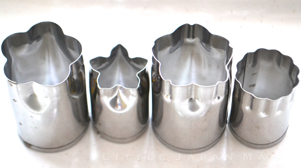 little japan mama : Flower Shape Cutter Set