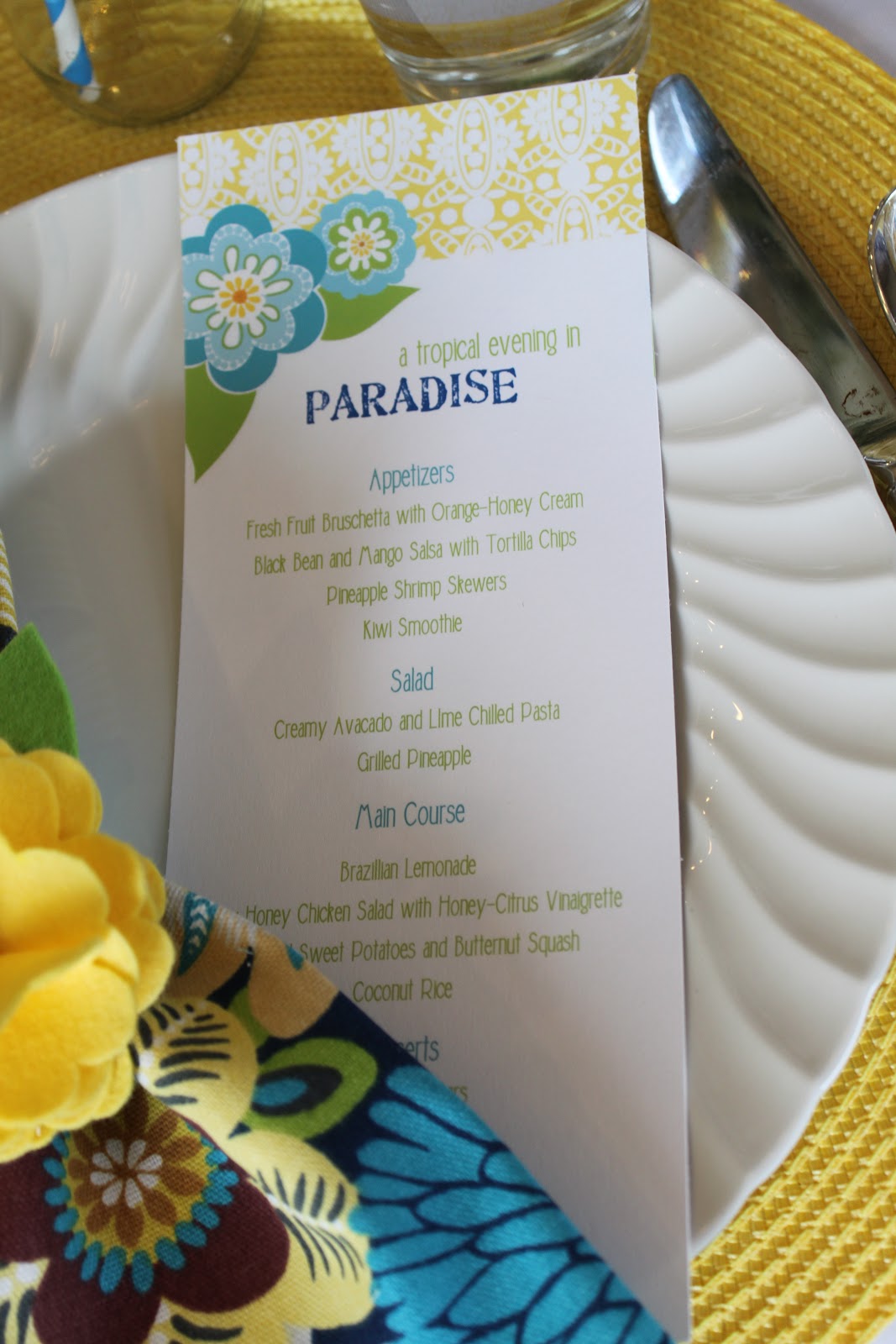 The Gourmet Escape: A Tropical Evening - Alisha & Emily - April 2012
