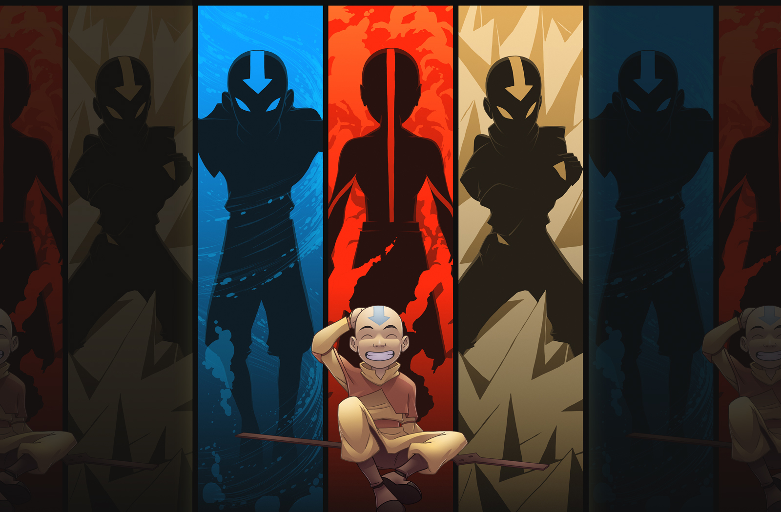 Avatar Aang b6 HD Wallpaper