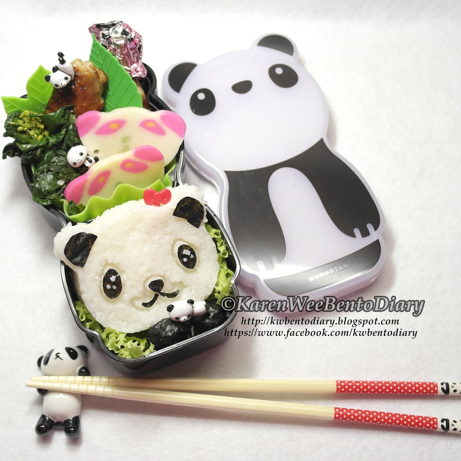 Karenwee's Bento Diary: Bento#Sept09~Cutezcute Panda Lunch