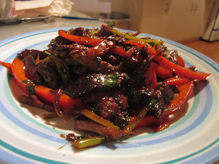 Greed is Good: Gan Ban Niu Rou Si- Szechuan Dry-Fried Beef
