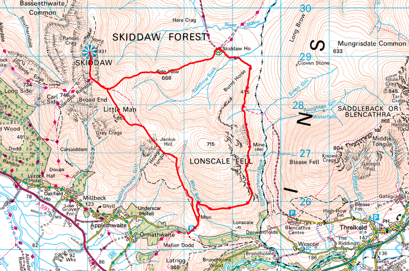 Rambling Nana: Skiddaw - Can we? - Yes we can!