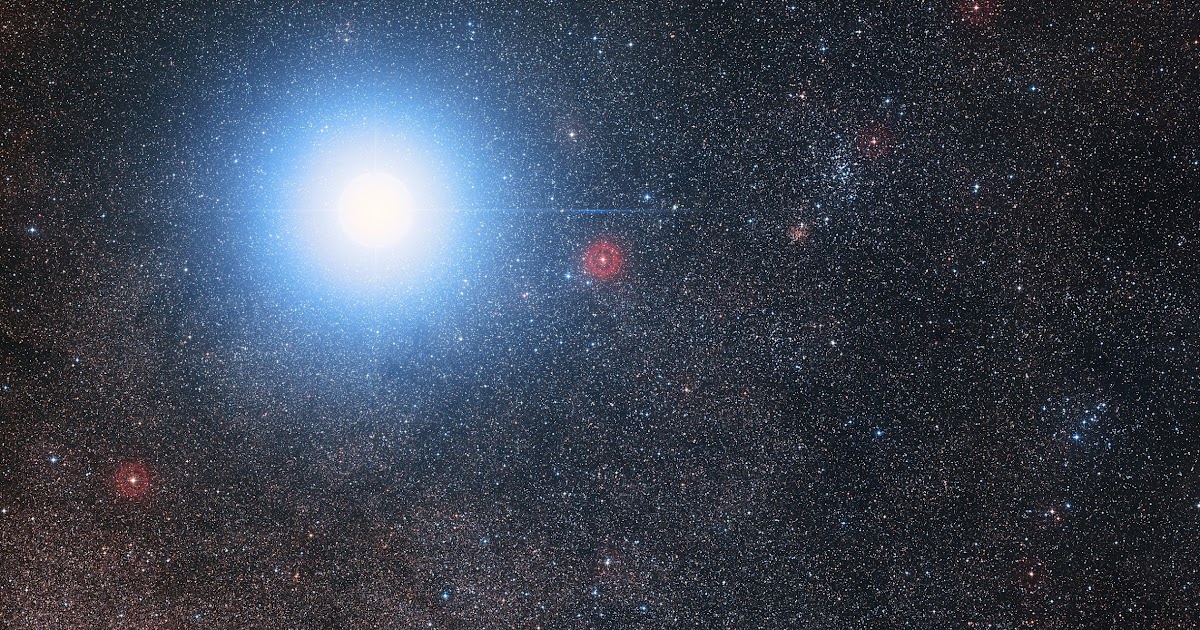 The sky around Alpha Centauri and Proxima Centauri | Earth Blog