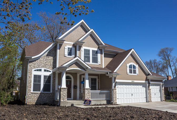 Northbrook IL Custom Home by David Weekley Offers Open Concept ...