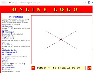 Informātika Auces vidusskolā: Programmēsim Logo vidē