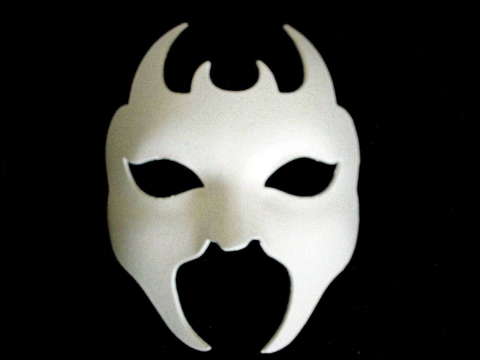 Blank Devil Venetian Masquerade Mask
