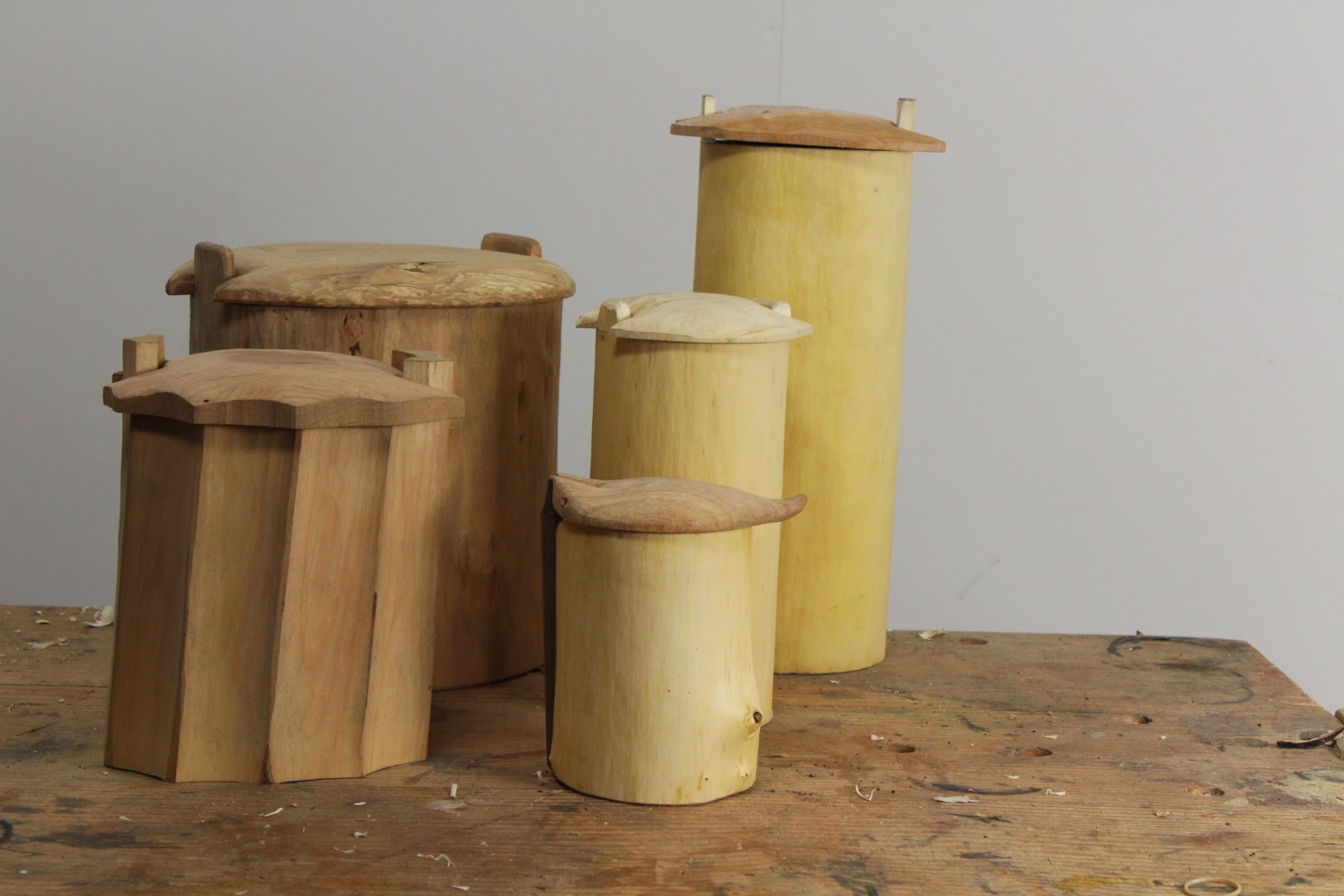 Sean Hellman: Shrink pots, works in progress