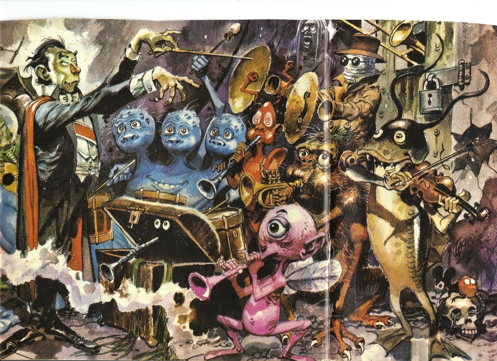 OOB blog: Jack Davis and his Mad Monster Party creations!