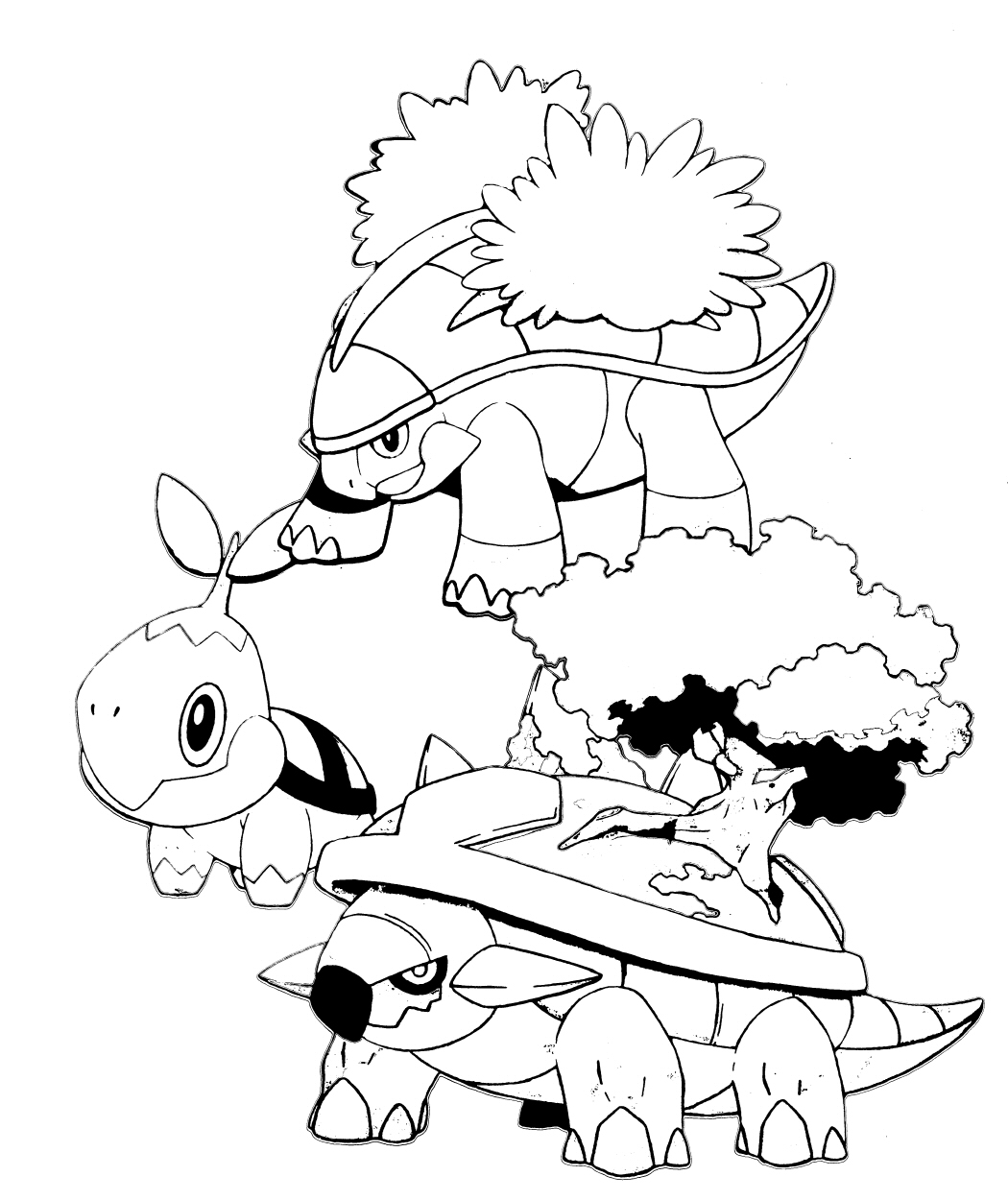 POKEMON COLORING PAGES