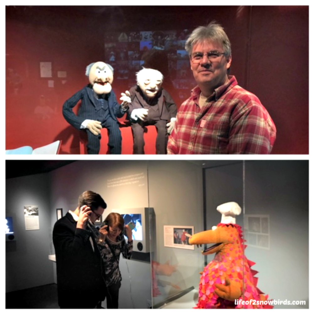 Life Of 2 Snowbirds: Museum Of The Moving Image, The Jim Henson Exhibition