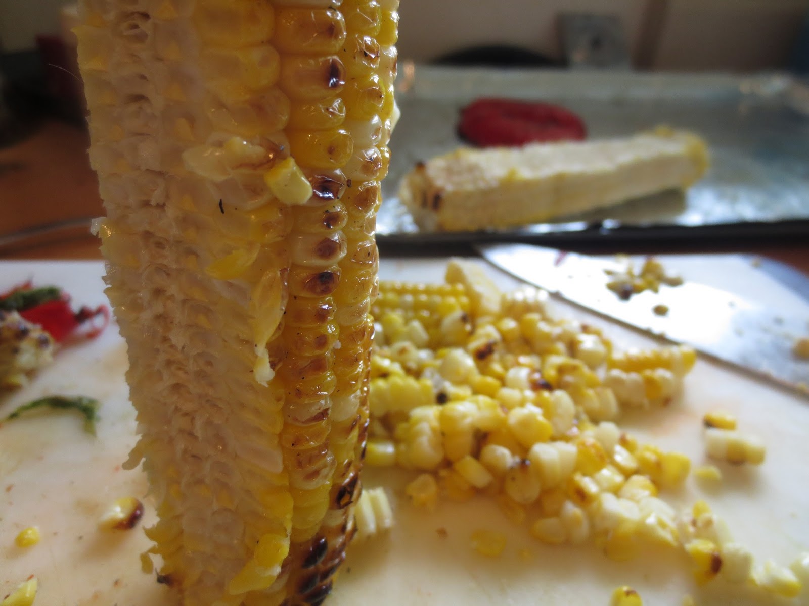 The Owl with the Goblet: Surf and Turf with Grilled Corn Relish and ...