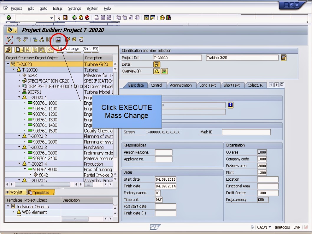青蛙SAP分享 Froggy's SAP sharing: SAP Project System - Perform Mass Change ...