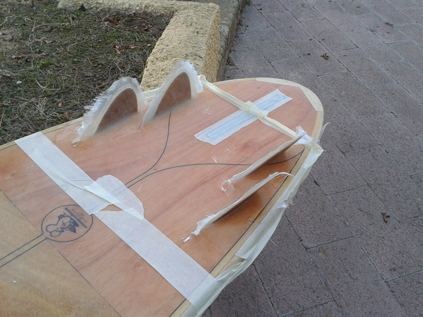 Single fin reconvertida a Bonzer