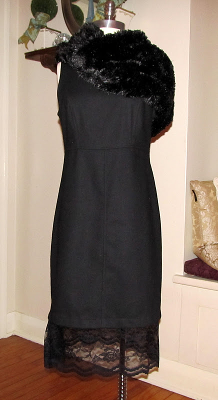 WobiSobi: Project Re-Style #49 Lace up your LBD.