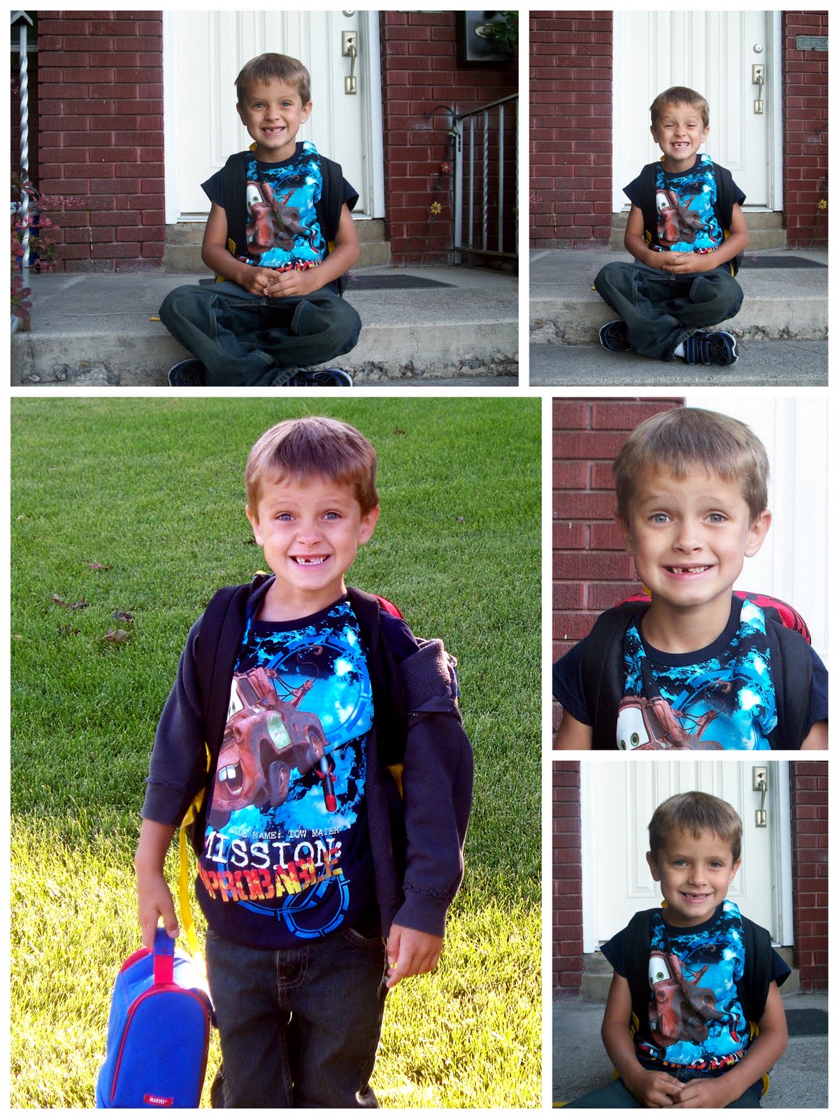 Hardman Household: The Boys' First Day of School
