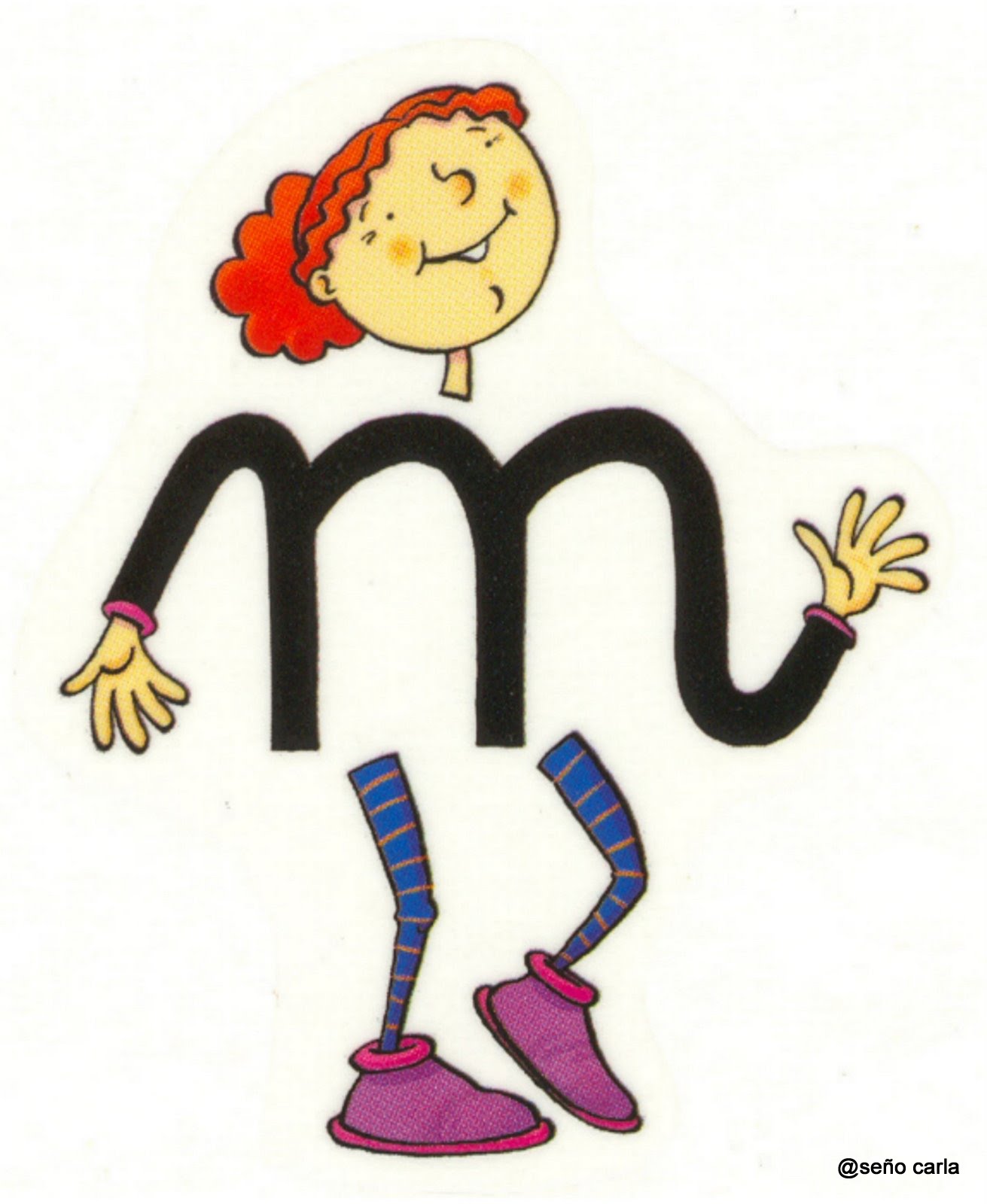 El blog de la seño Carla: Petra Comeletras se comera la letra M, m ...