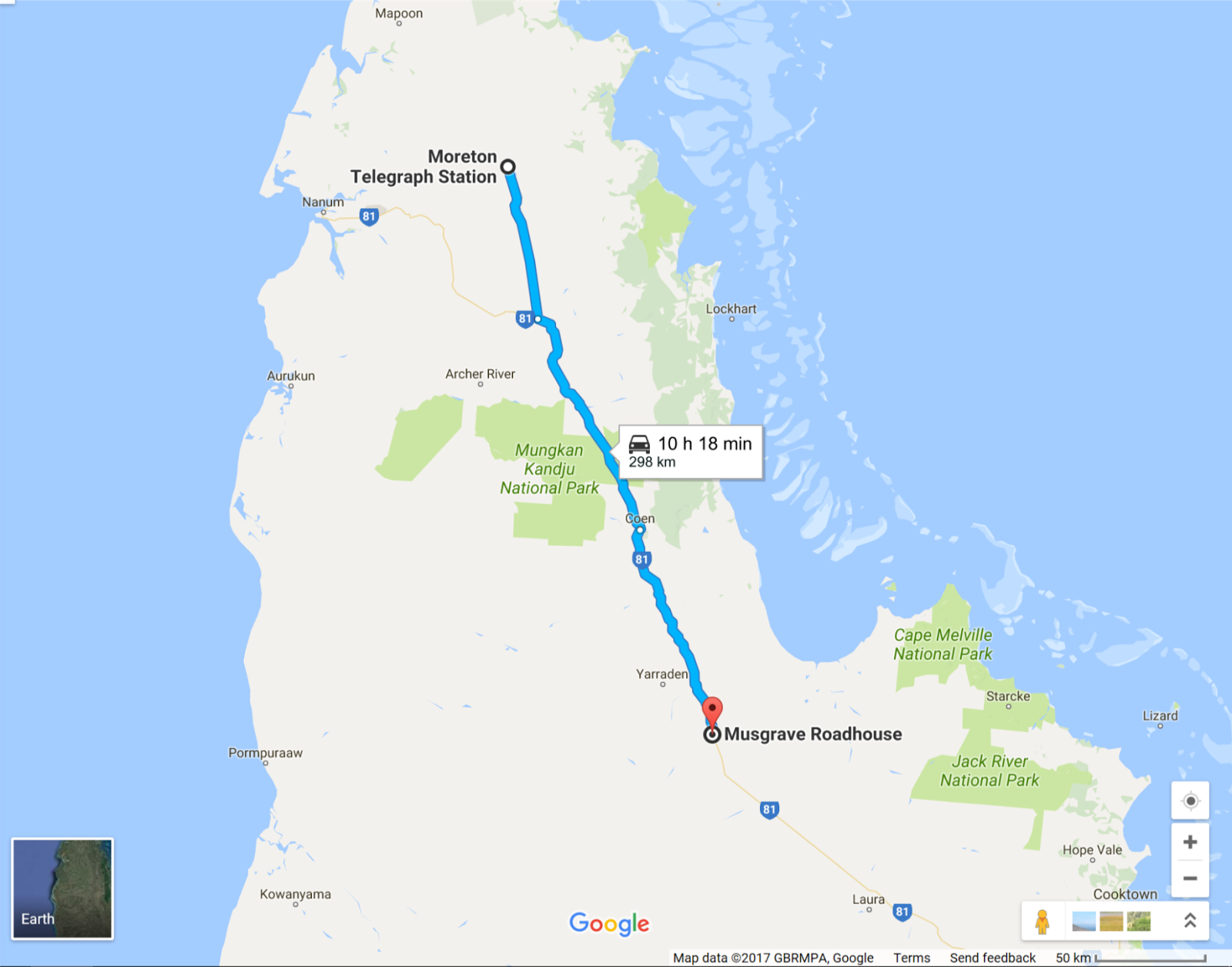 A Good Look Around : Cape York - To The Tip and Back - Moreton ...