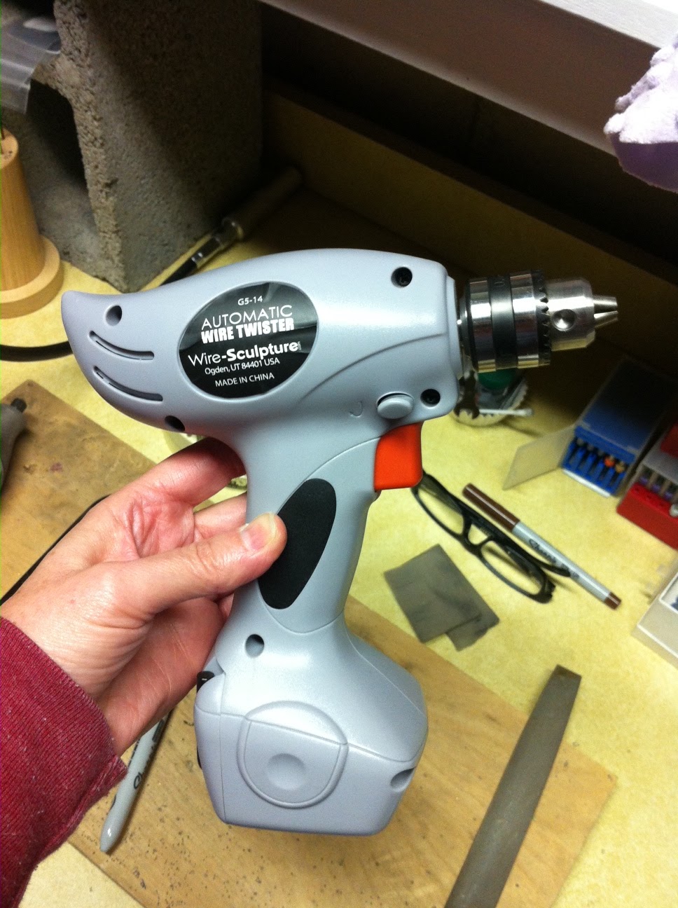 Dana Evans Studio Blog: Twisting Wire Shanks