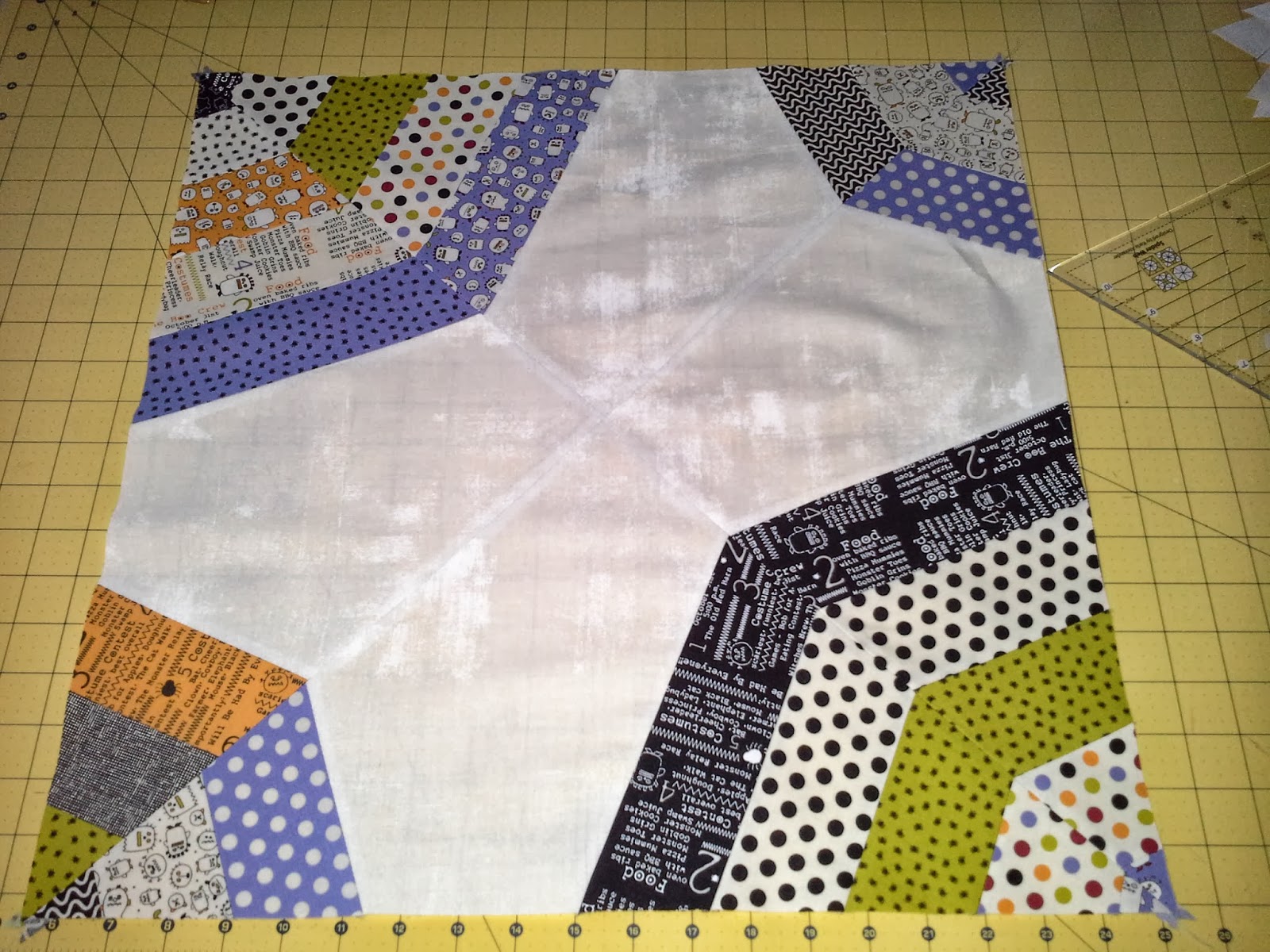 Updated Cute and Spooky Spider Web quilt tutorial