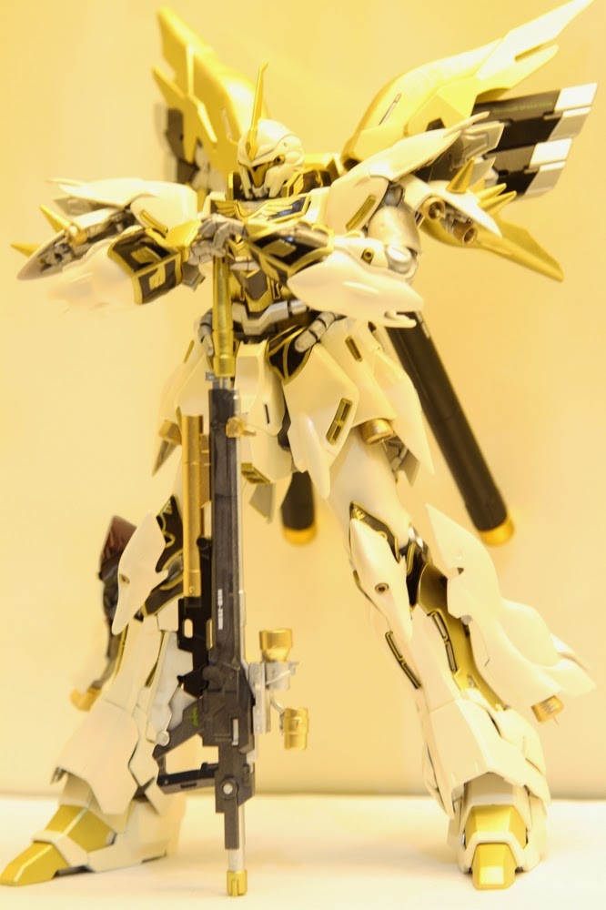 MG 1/100 Sinanju "Knight" Painted Build