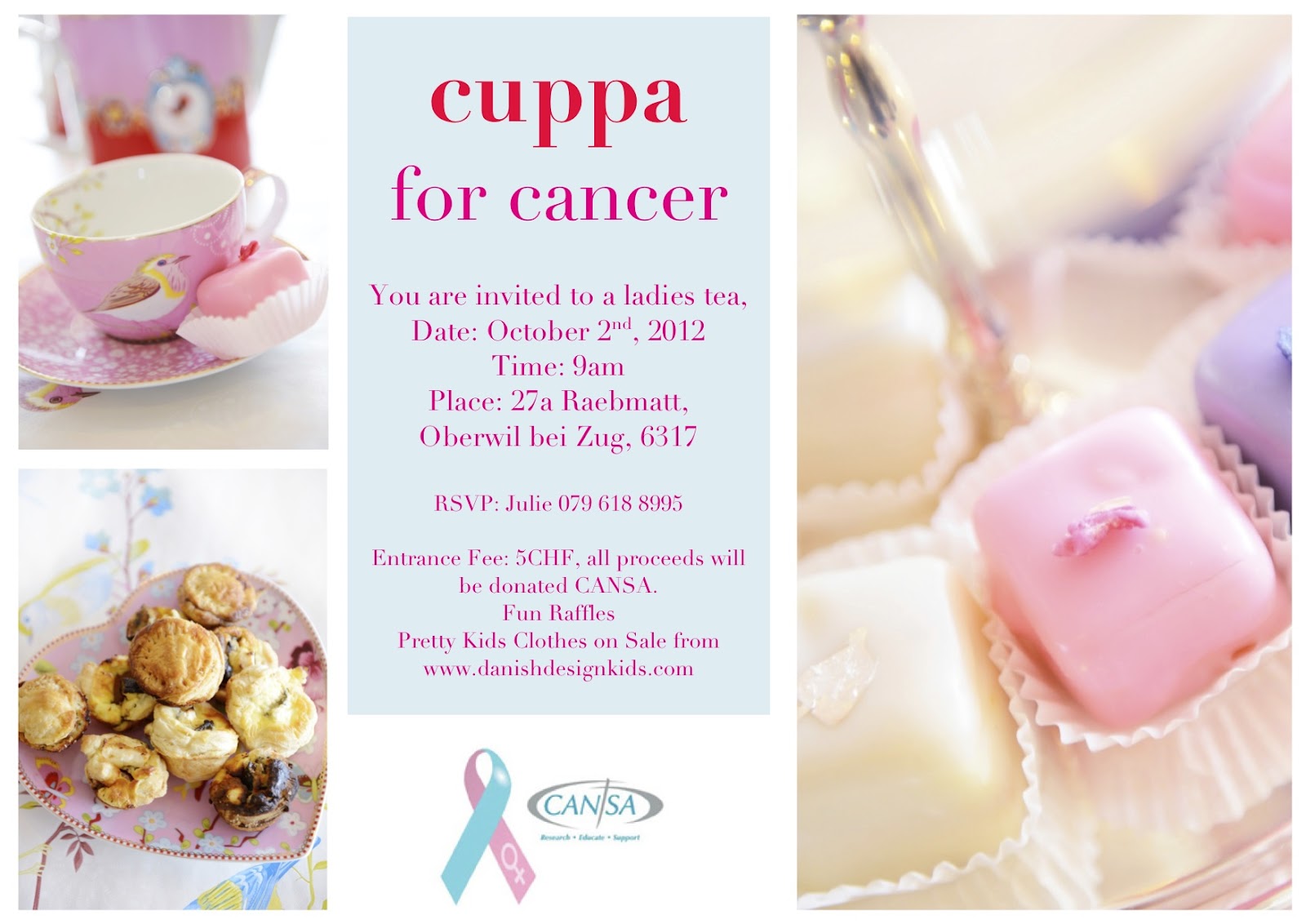 You are In Good Company: GOOD LOOKS: Breast Cancer Awareness Tea Invite