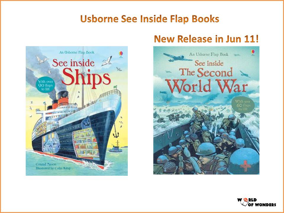 World of Wonders: Usborne See Inside Flap Books (21 Titles)