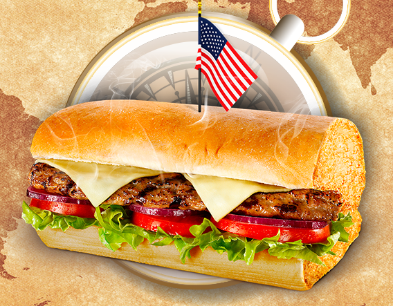 kavoniho žrádlo: American Big Beef Melt, Subway