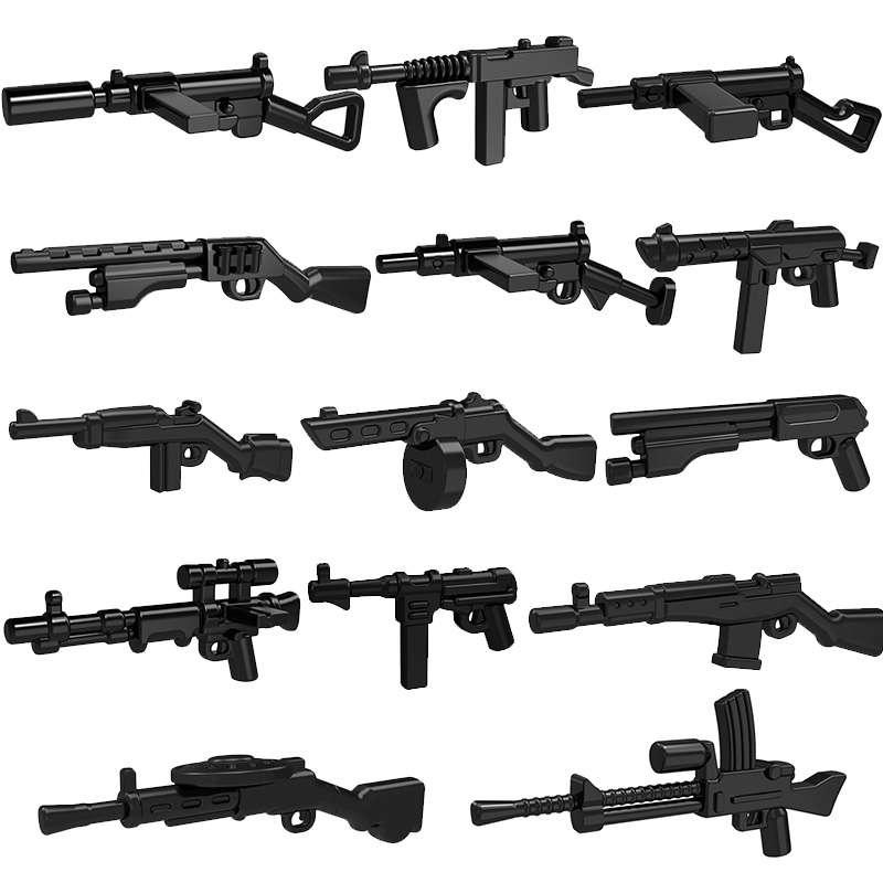 New! AK47 Shotgun Weapons Mini Figure Lot of 20 Guns for Lego ...