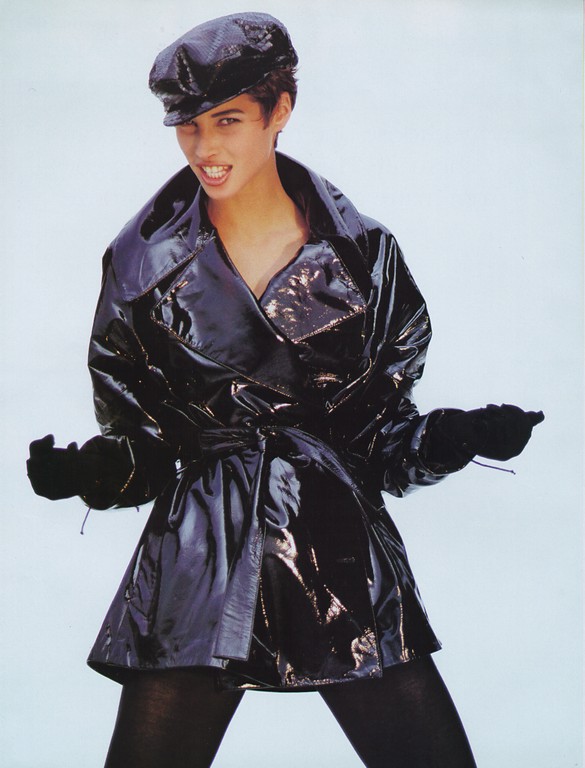 Leather Beauty: Supermodel Poll 50-In Third Place