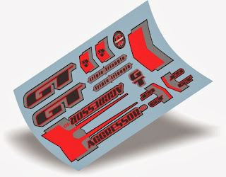 designstickers: Adesivo bike GT - Aggressor 10