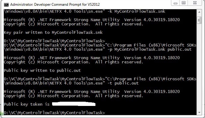 Sql Code Space Create Ssis Custom Control Flow Task Part 2 Project Configuration