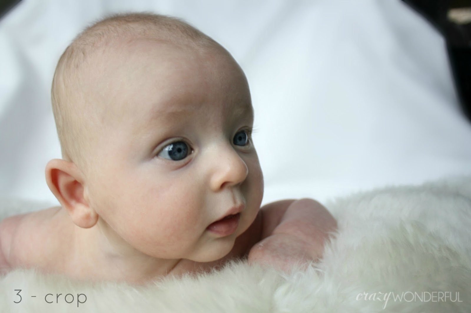 DIY baby photos and editing tutorial - Crazy Wonderful