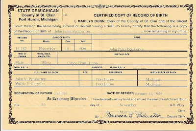 Jennifer's Genealogy Blog: February 2013