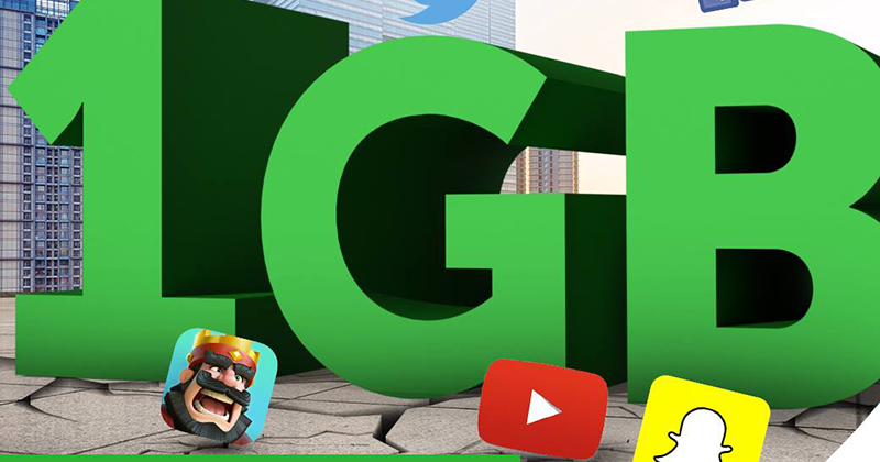 Smart Intros GIGASURF 50, Comes With 1 GB Open Data And 300 MB For ...