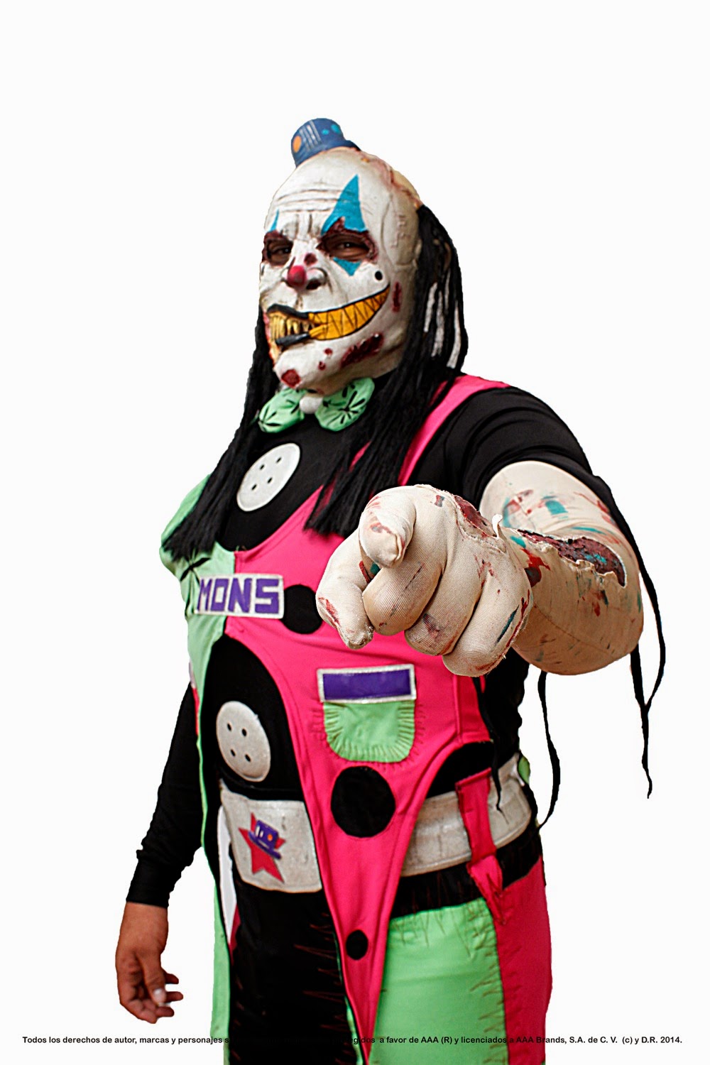 ESTRELLAS DEL RING.: Monsther Clown en busca del Asesino de la Luz Roja.