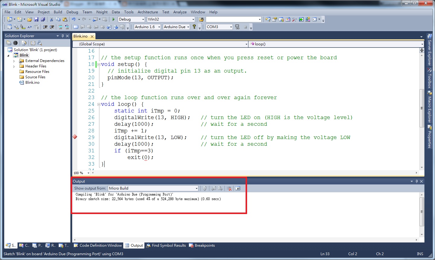 新竹勞倫斯: 用Visual Studio 2010 + Visual Micro開發Arduino專案
