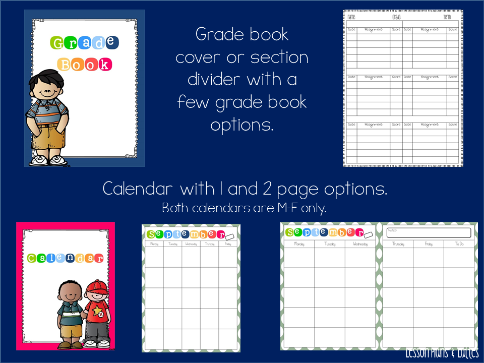 New Teacher Binder! | Lesson Plans & Lattes