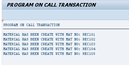 Amarmn.com - SAP ABAP, SAP UI5, SAP Fiori: BDC - BATCH DATA CONVERSIONS