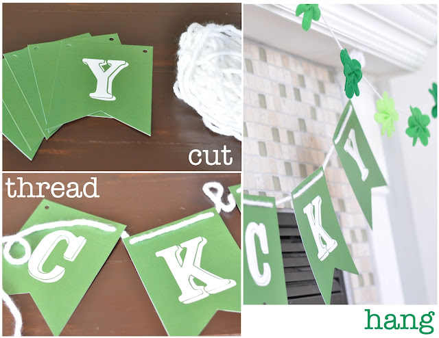 sugartotdesigns: Lucky Banner {Free Printable}