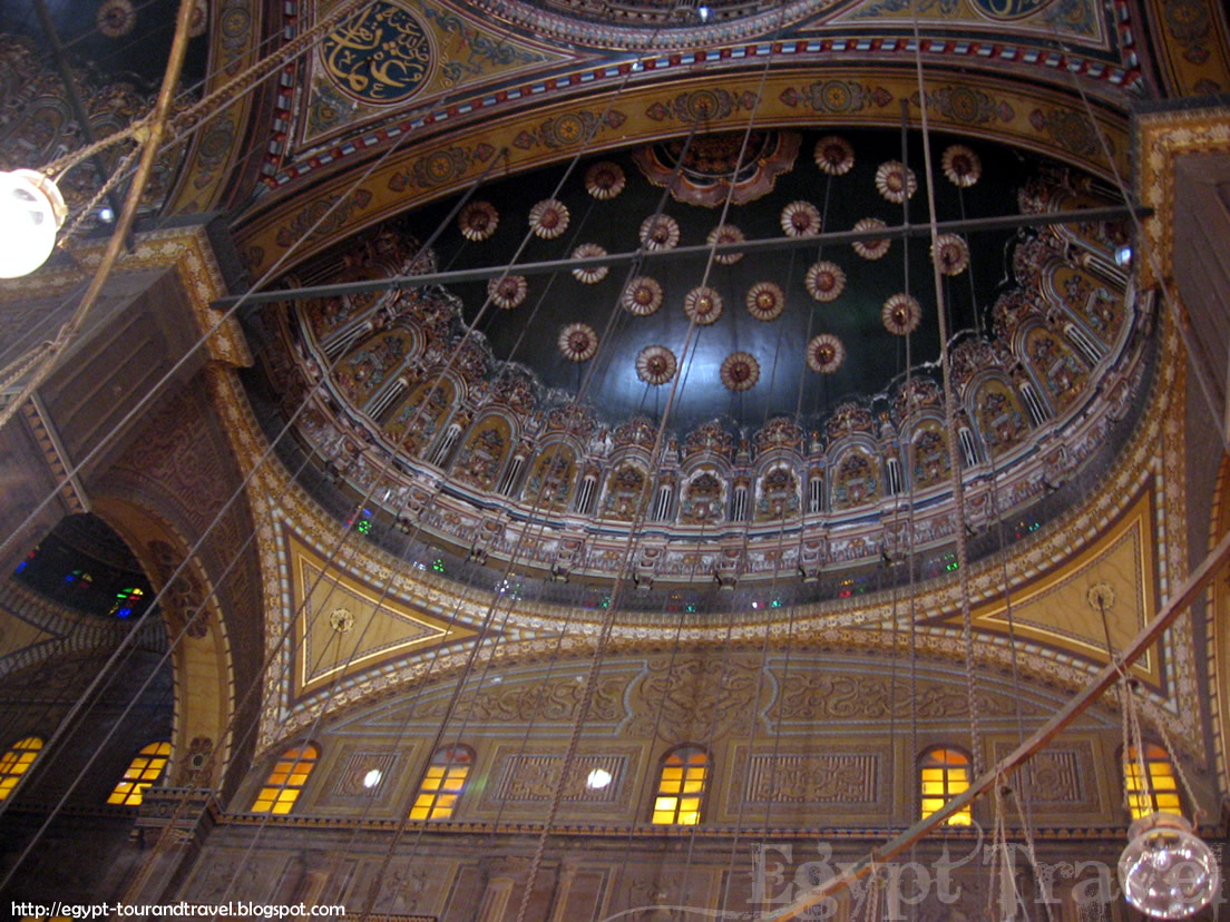Egypt Travel: The Mosque of Muhammad Ali or the Albaster Mosque in Cairo